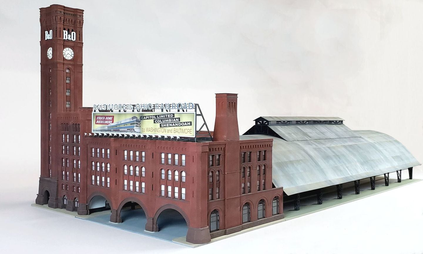 Train Station Models | Custom Model Railroads 410-889-0010