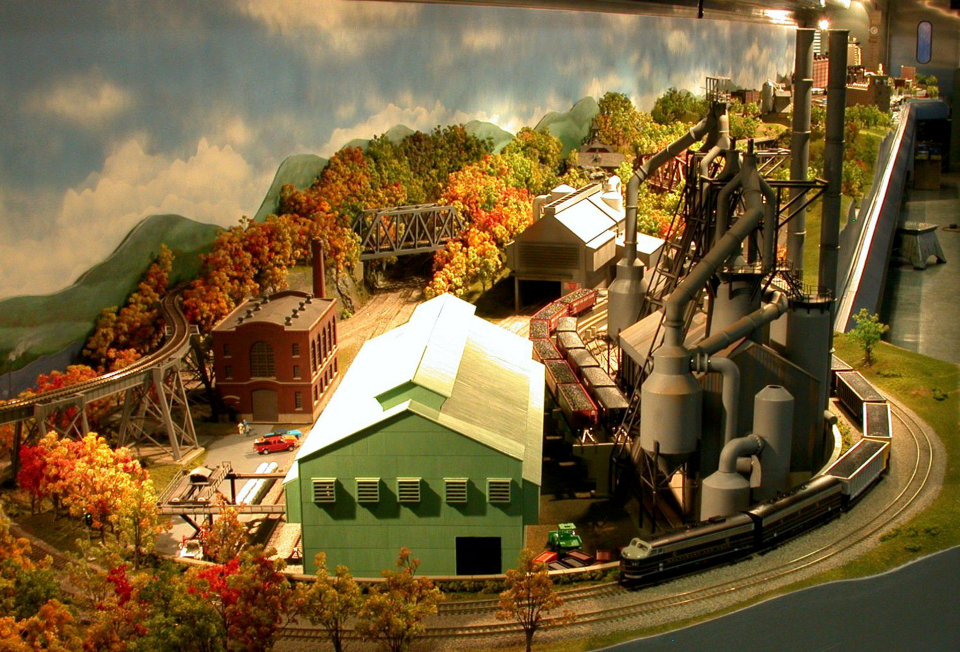 Baltimore & Ohio Railroad Museum HO layout | Custom Model Railroads 410 ...